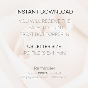 Back to School Treat Bag Topper, PRINTABLE First Day of School Cookie ...