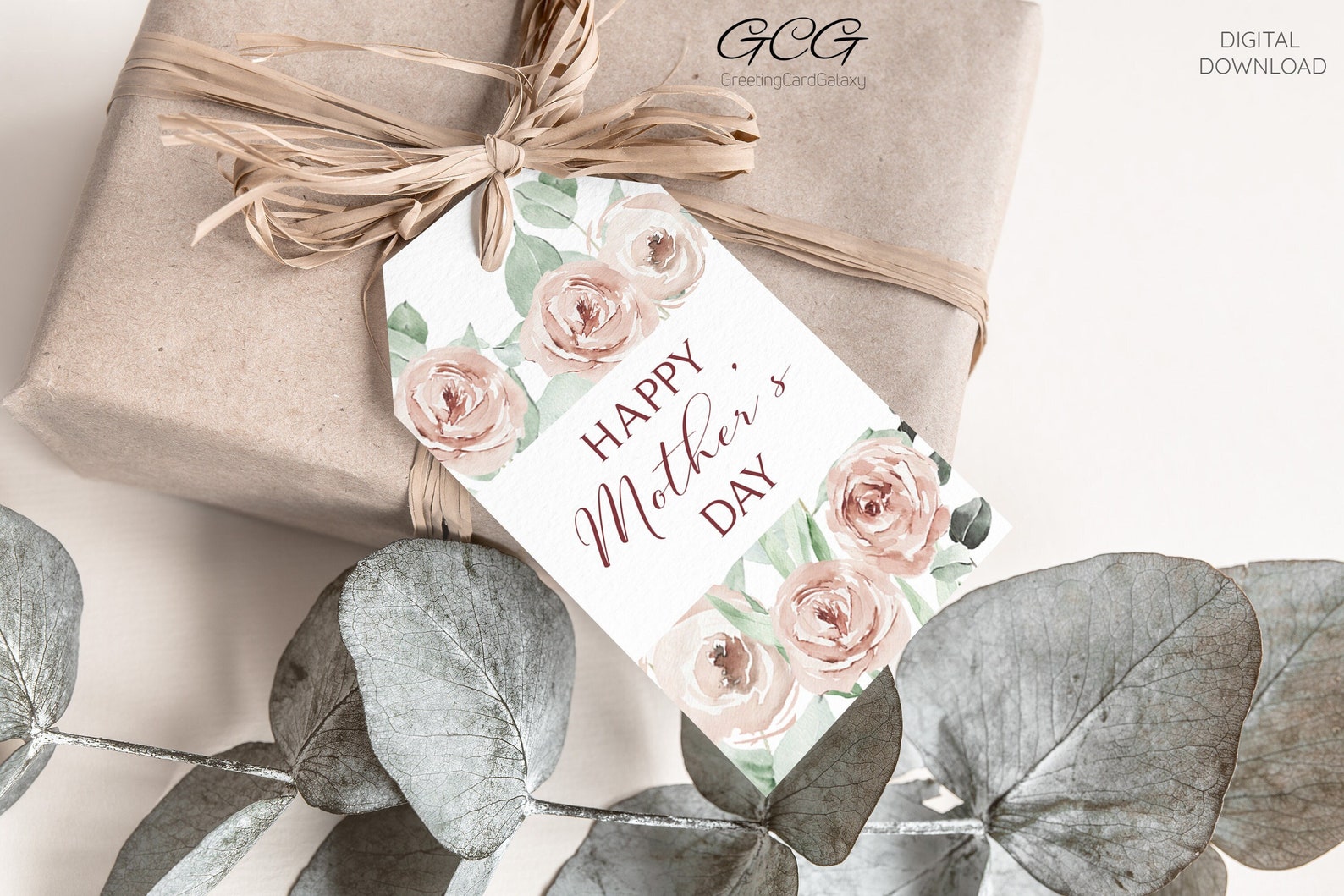 Happy Mothers Day Gift Tag, Happy Mothers Day Tags PRINTABLE, Happy ...