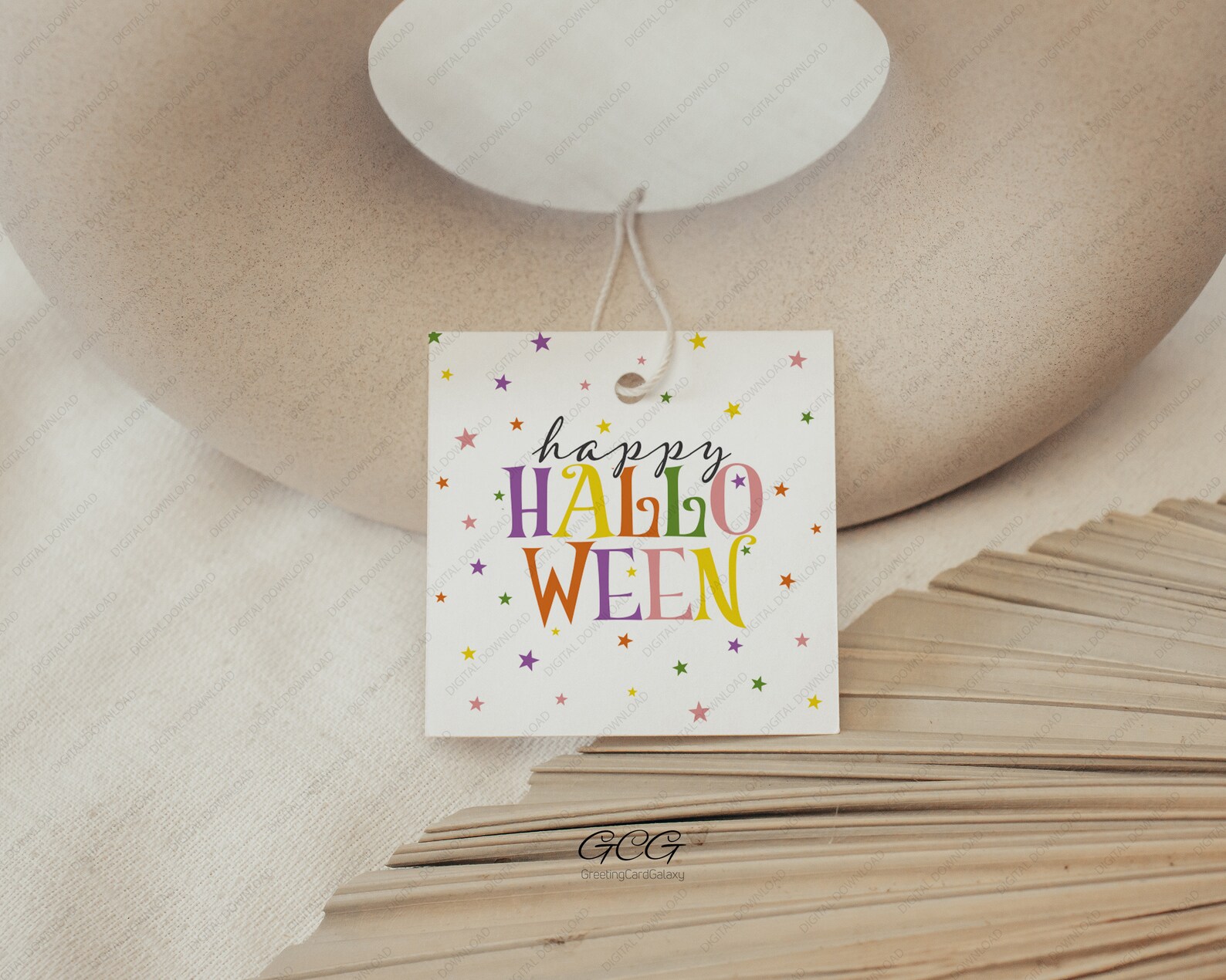 Happy Halloween Tag Halloween Printable Tags Halloween Gift - Etsy