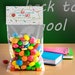 Back to School Treat Bag Topper, PRINTABLE First Day of School Cookie ...
