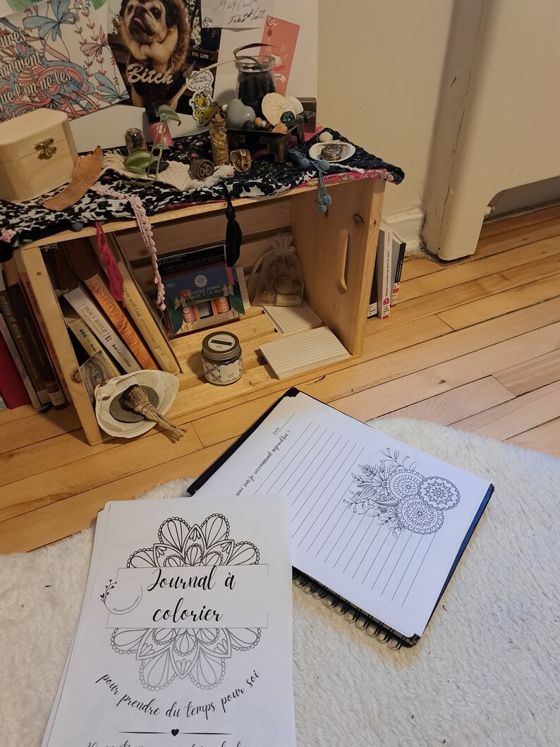 Journal à Imprimer Et à Colorier 30 Questions Mandala - Etsy