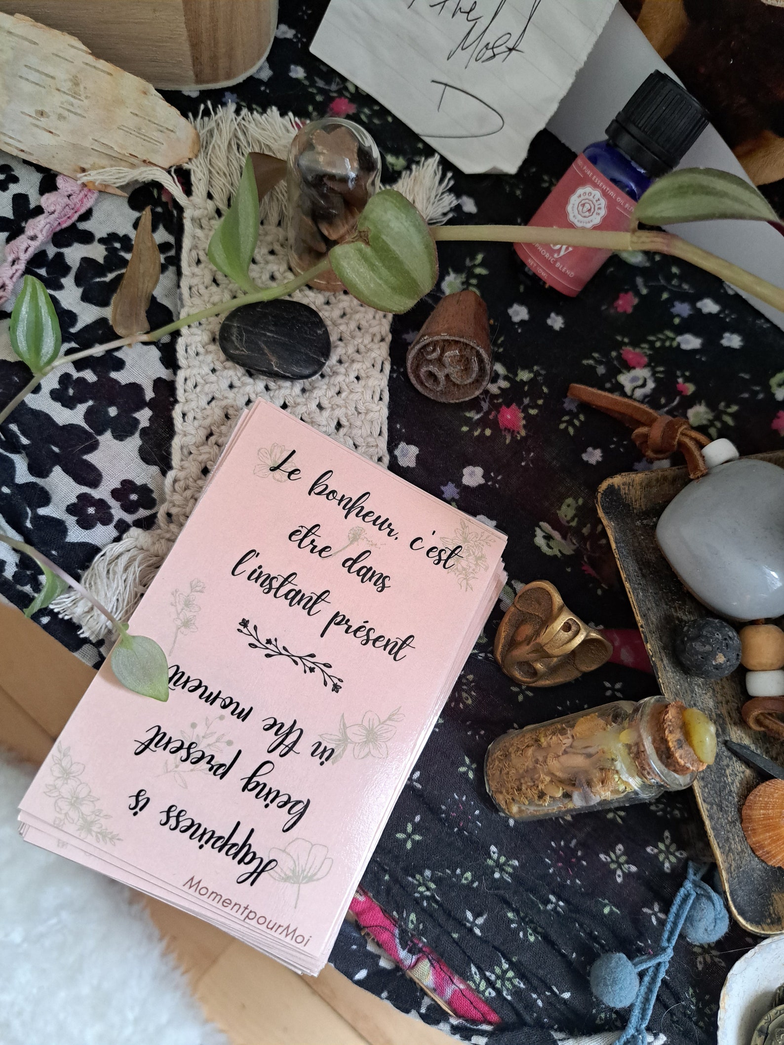 52 Printable Positive Affirmation Cards French-english - Bonheur ...