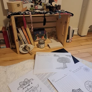 Journal à Imprimer Et à Colorier 30 Questions Mandala - Etsy