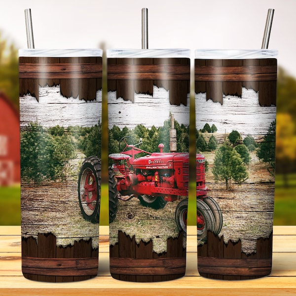 Red Tractor - Etsy