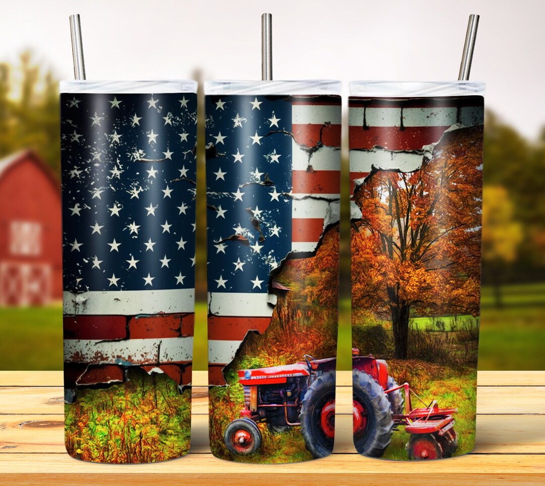 2 RED Tractor Straight Template - Etsy