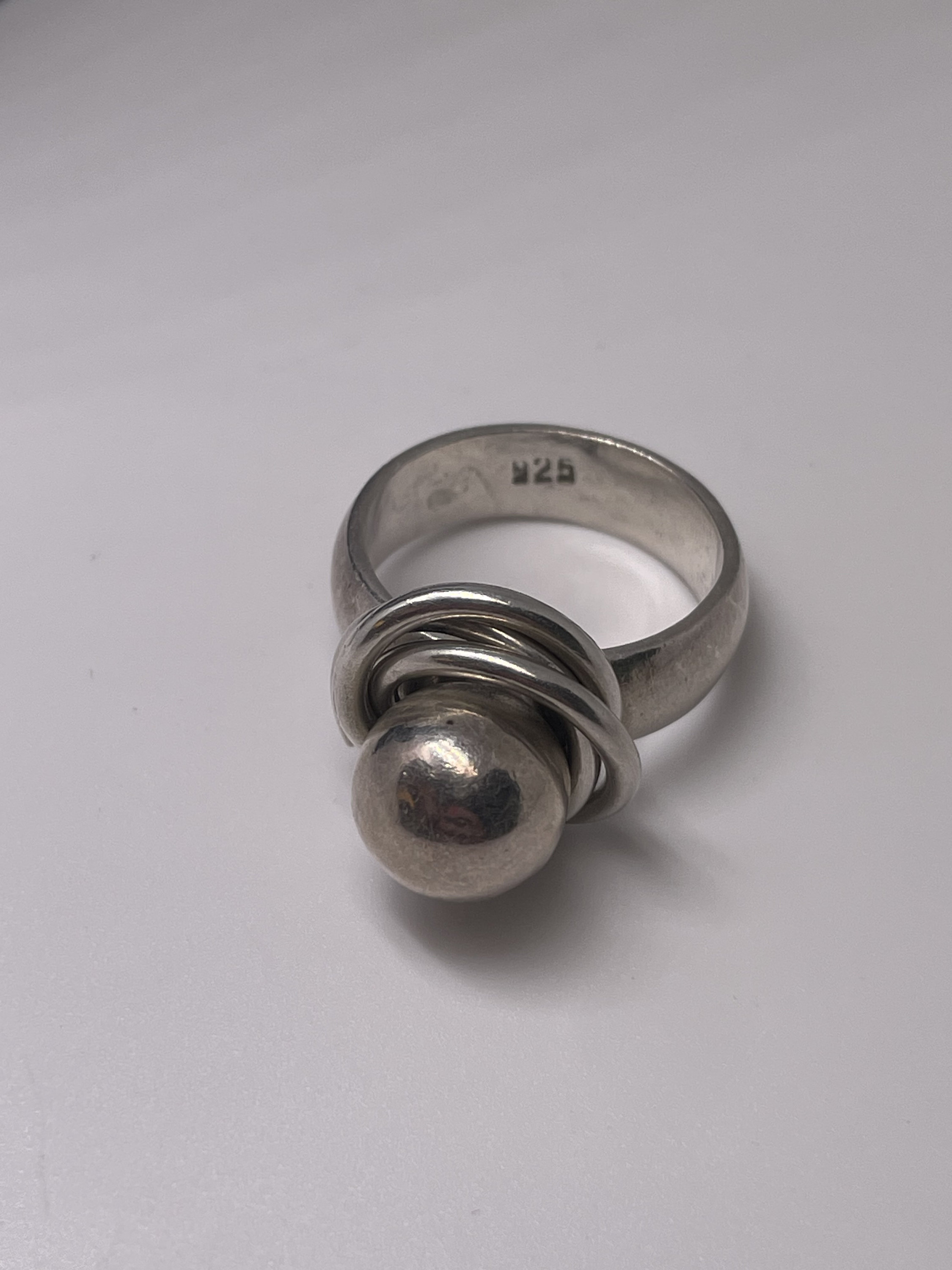 The Orb Ring Silver Maker