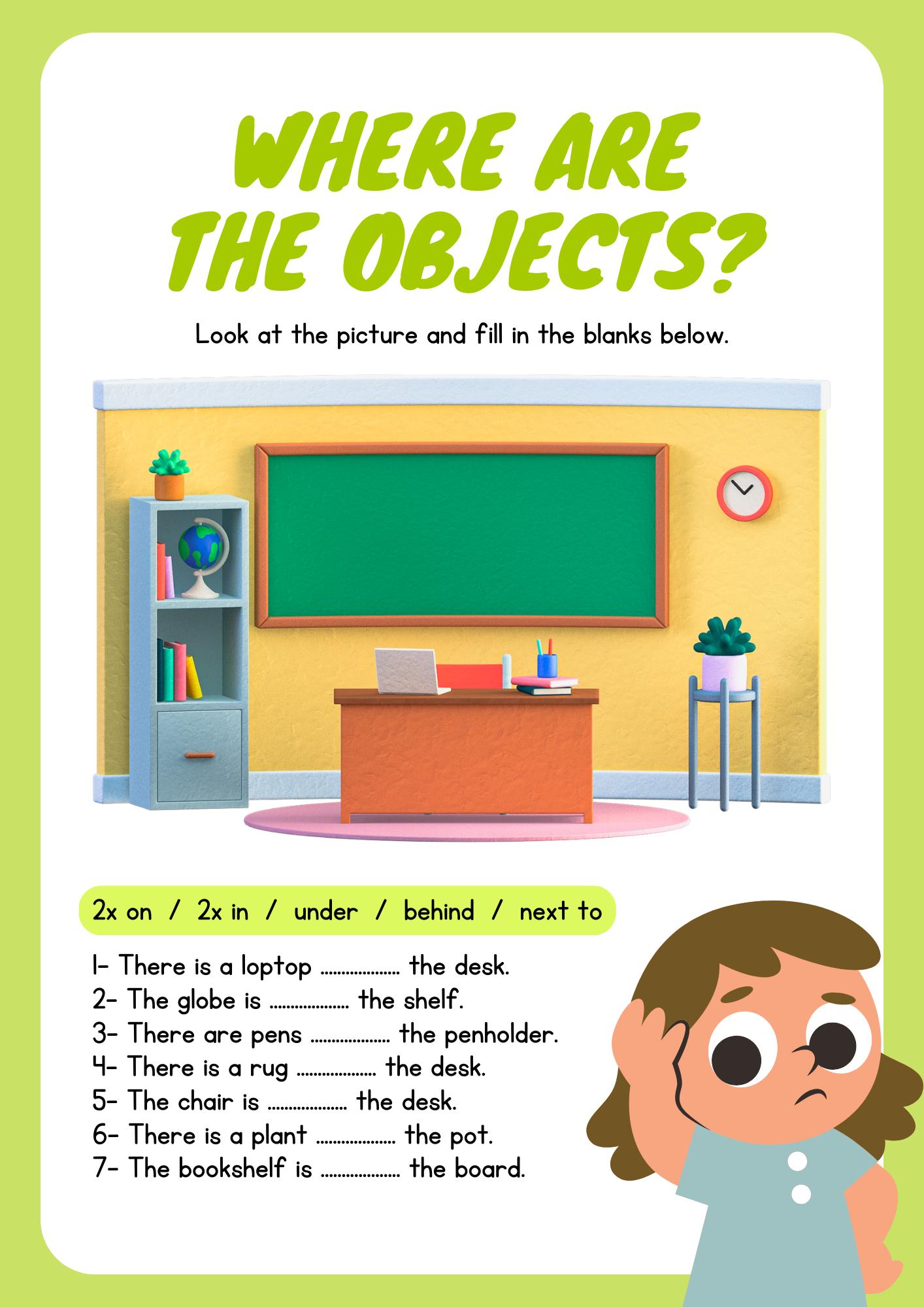 Back to School Grammar & Vocabulary Workbook – Printable PDF for Kids ...