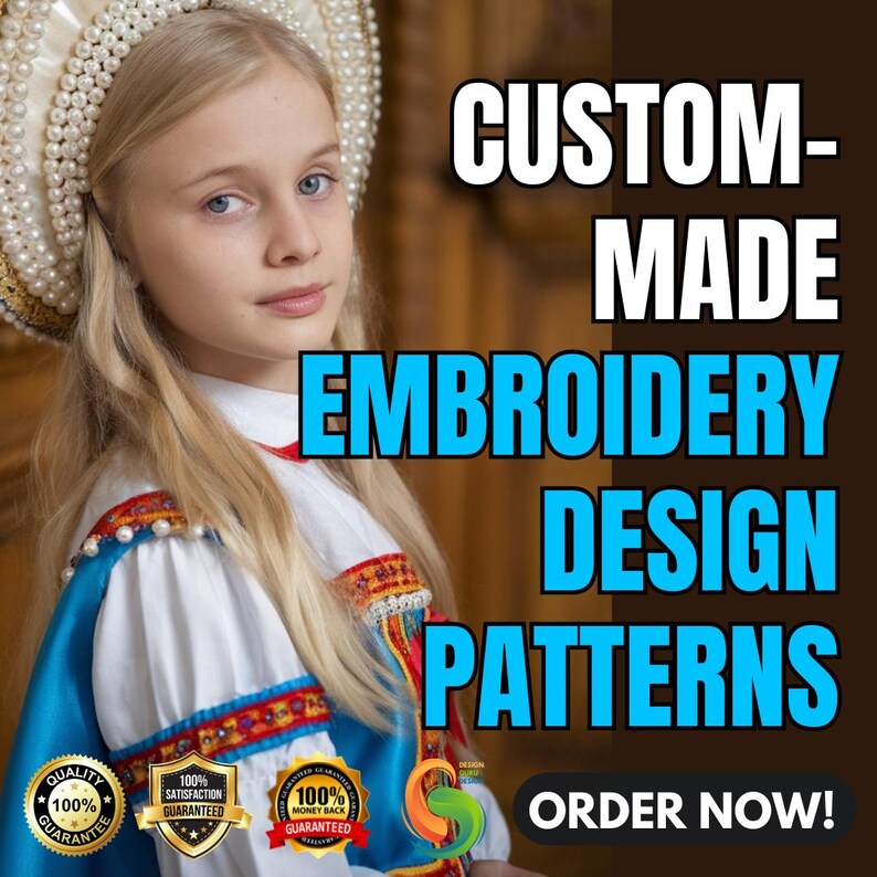 Custom Embroidery Design: Personalized Stitch Pattern (machine Ready ...