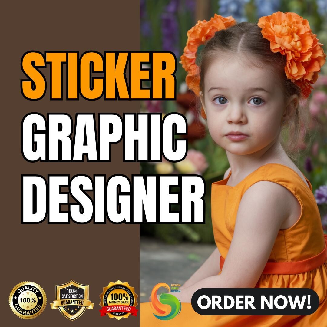 Custom Sticker Design for Graphic Designers | Unique, Creative Sticker ...