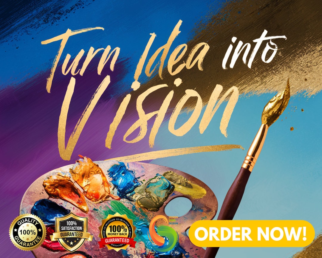 Turn Idea Into Vision: Custom Graphic Design, Graphic Redesign and ...