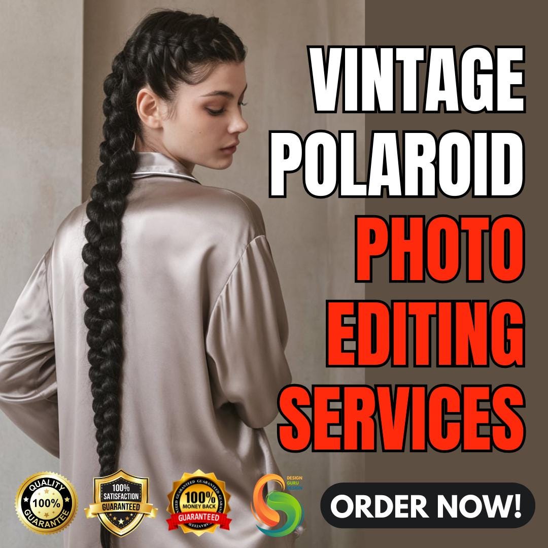 Vintage Polaroid Photo Editing Services | Retro Film Effects | Old ...