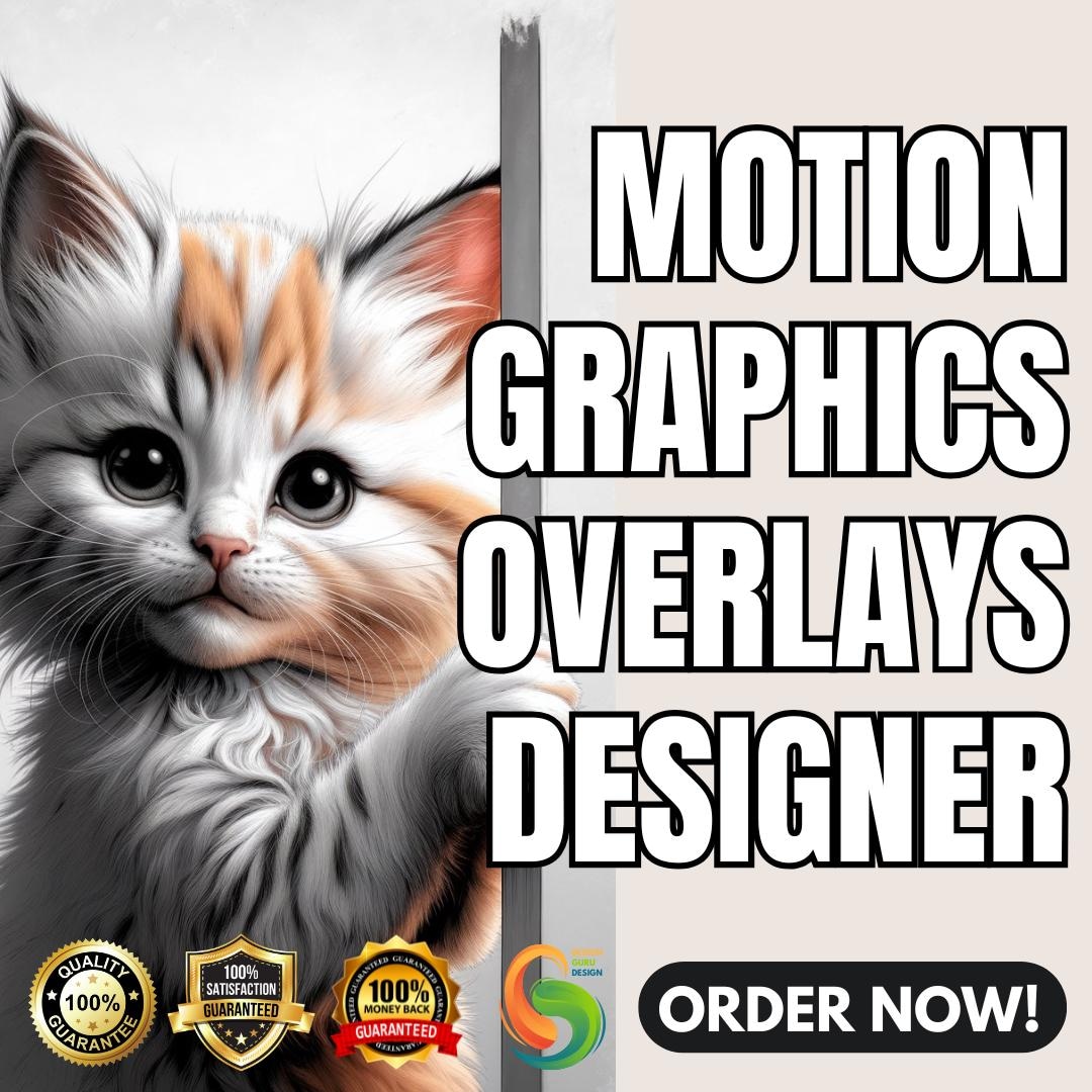 Custom Motion Graphics Overlays, Animated Video Effects, Transitions ...