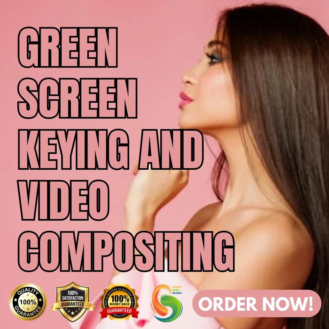 Professional Green Screen Keying & Video Compositing | Chroma Key Removal | VFX Editing ...