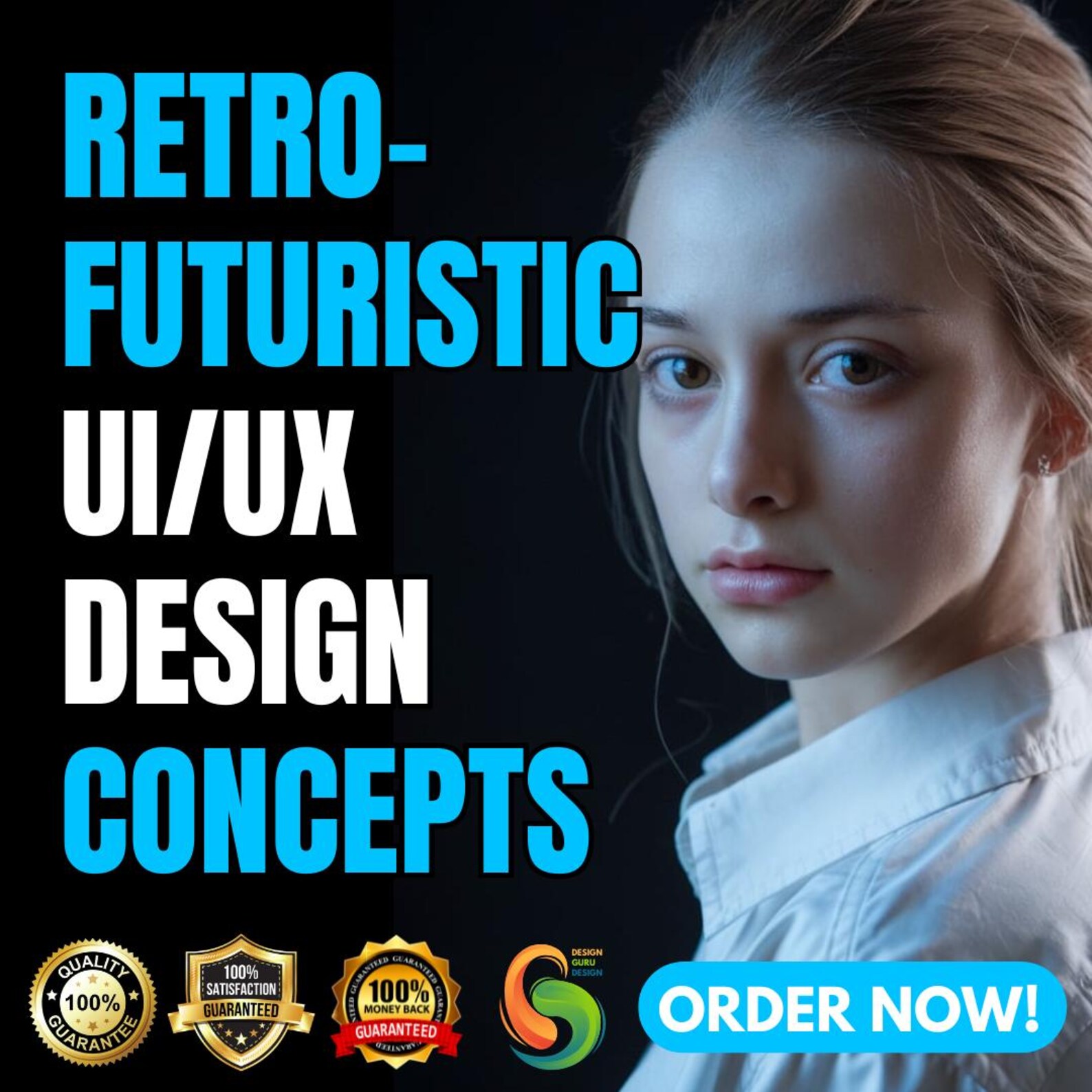 Retro-futuristic UI/UX Design Concepts, Digital Art, Sci-fi Interfaces ...