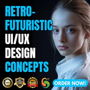 Retro-futuristic UI/UX Design Concepts, Digital Art, Sci-fi Interfaces ...