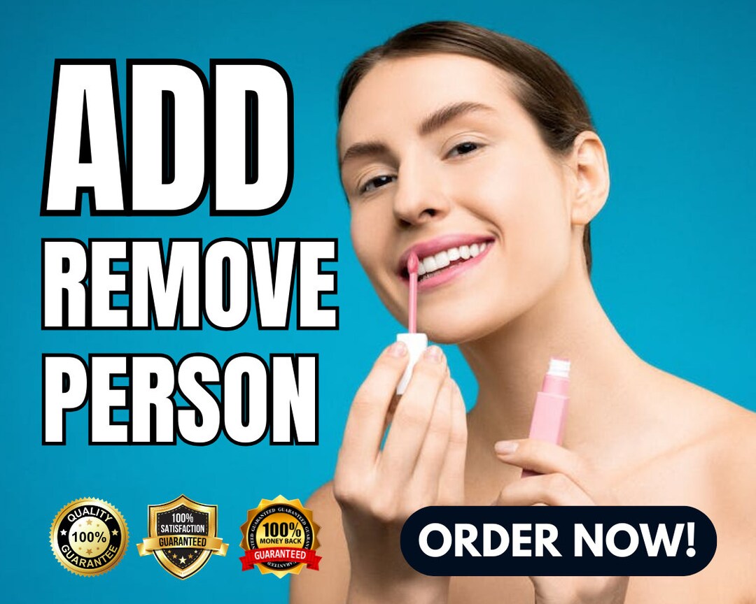 Remove Object or Person From Photo Photoshop Your Pic Remove - Etsy