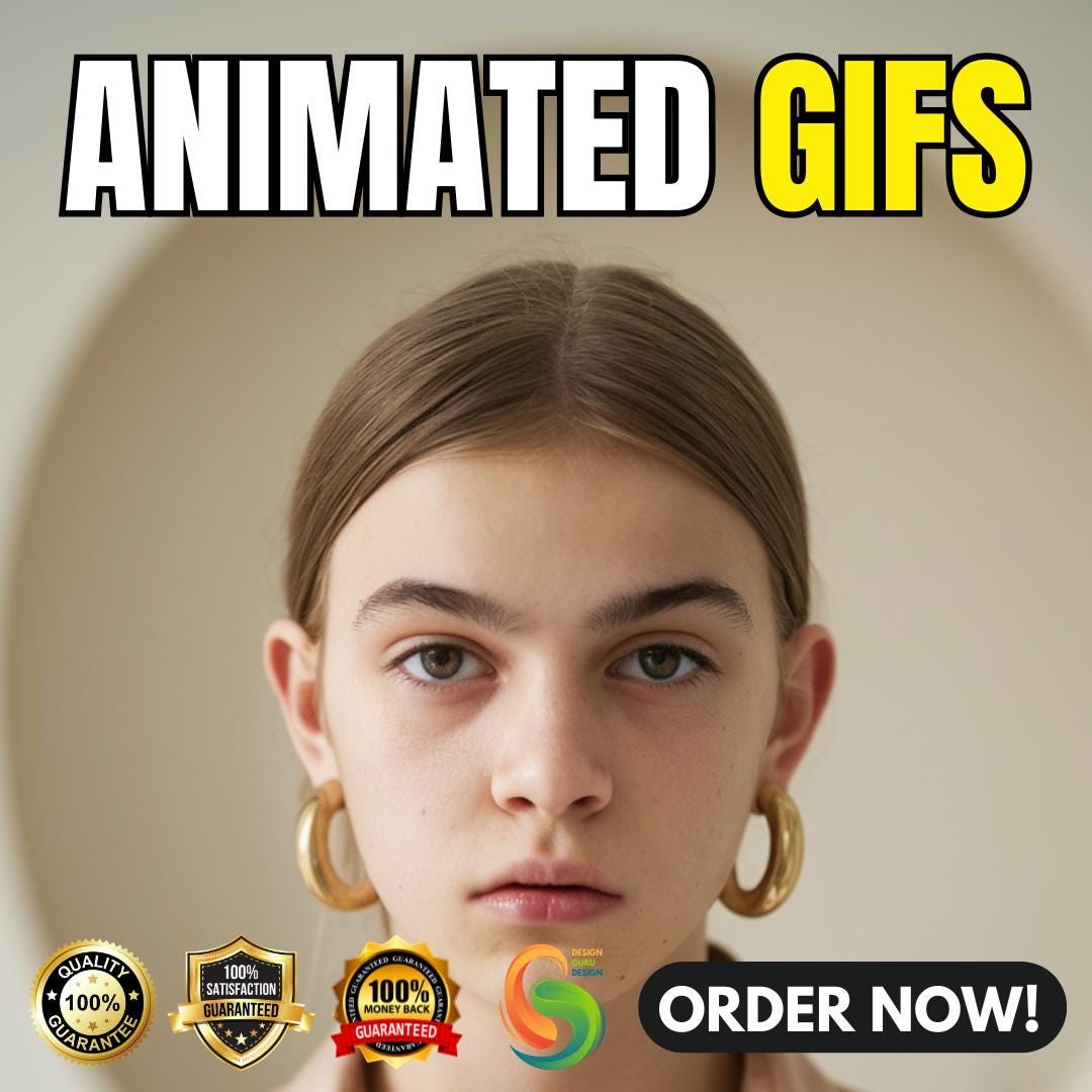 Animated Gifs Pack, Digital Clipart, Social Media Gifs, Cute Animations ...