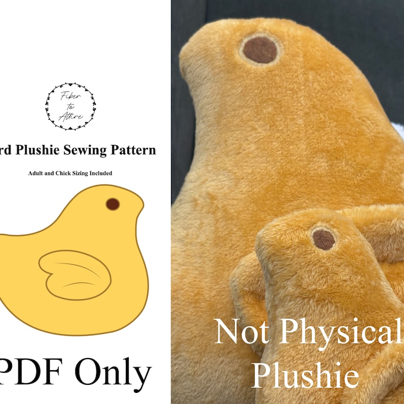 Stuffed Bird Sewing Patterns - Etsy