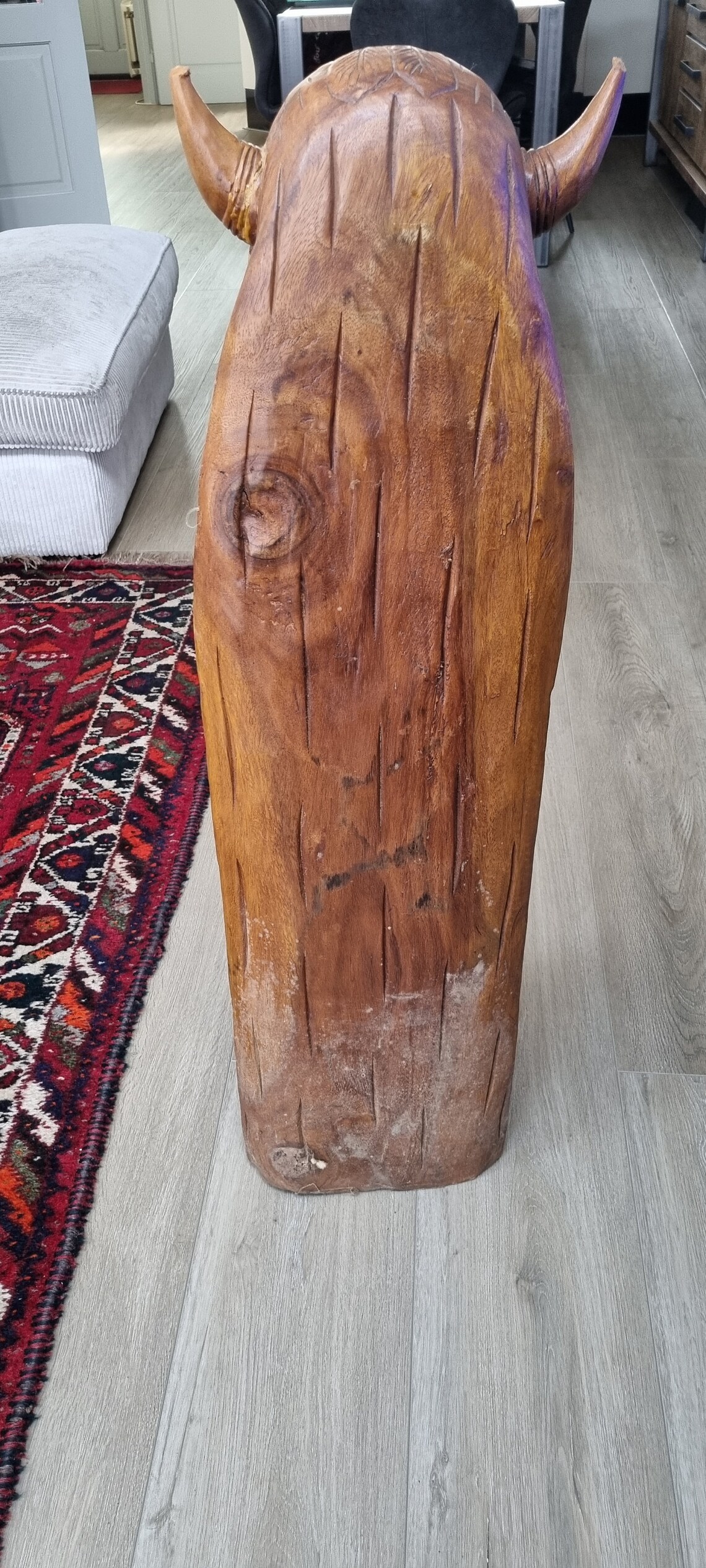 Wooden Indian Totem Statue - Etsy