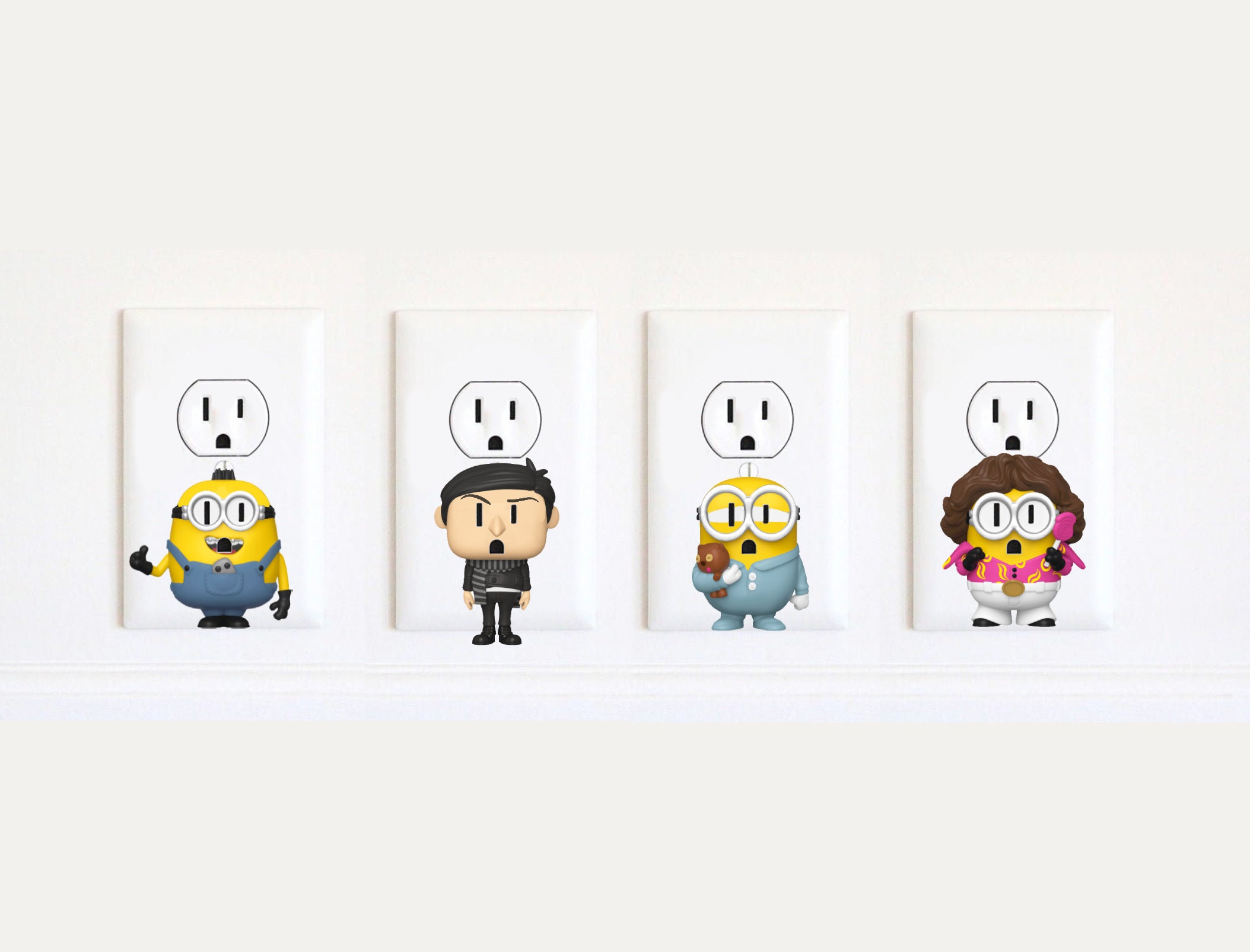 Minions - Minions SVG - Gru - Despicable Me - Stickers - Electrical ...