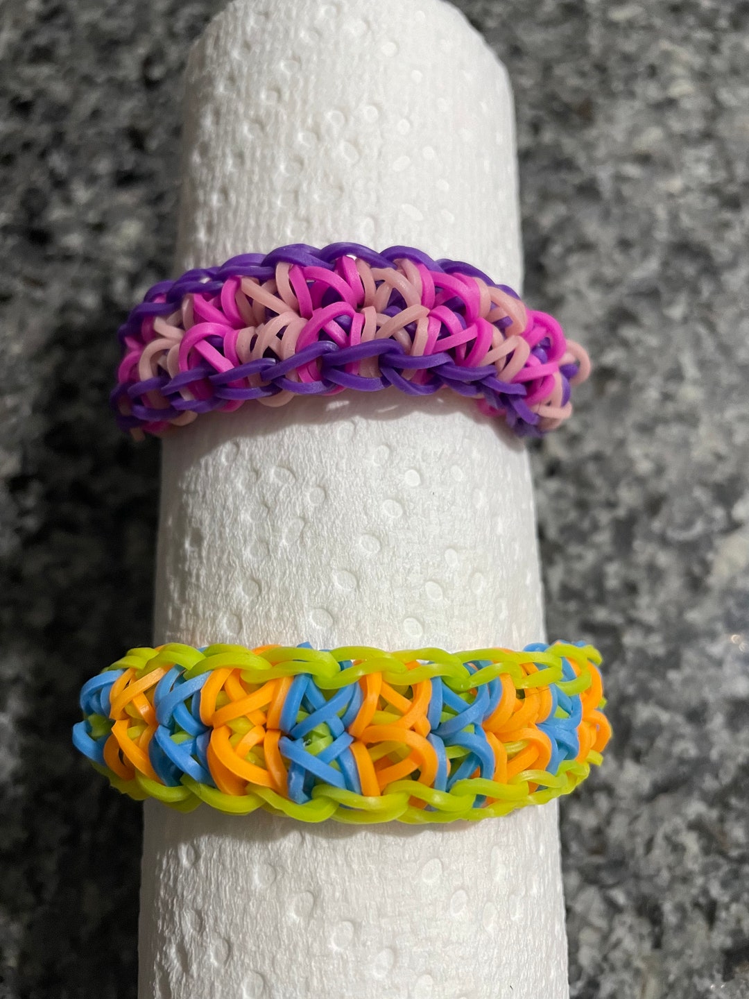 Totem Pole Rainbow Loom Bracelet - Etsy