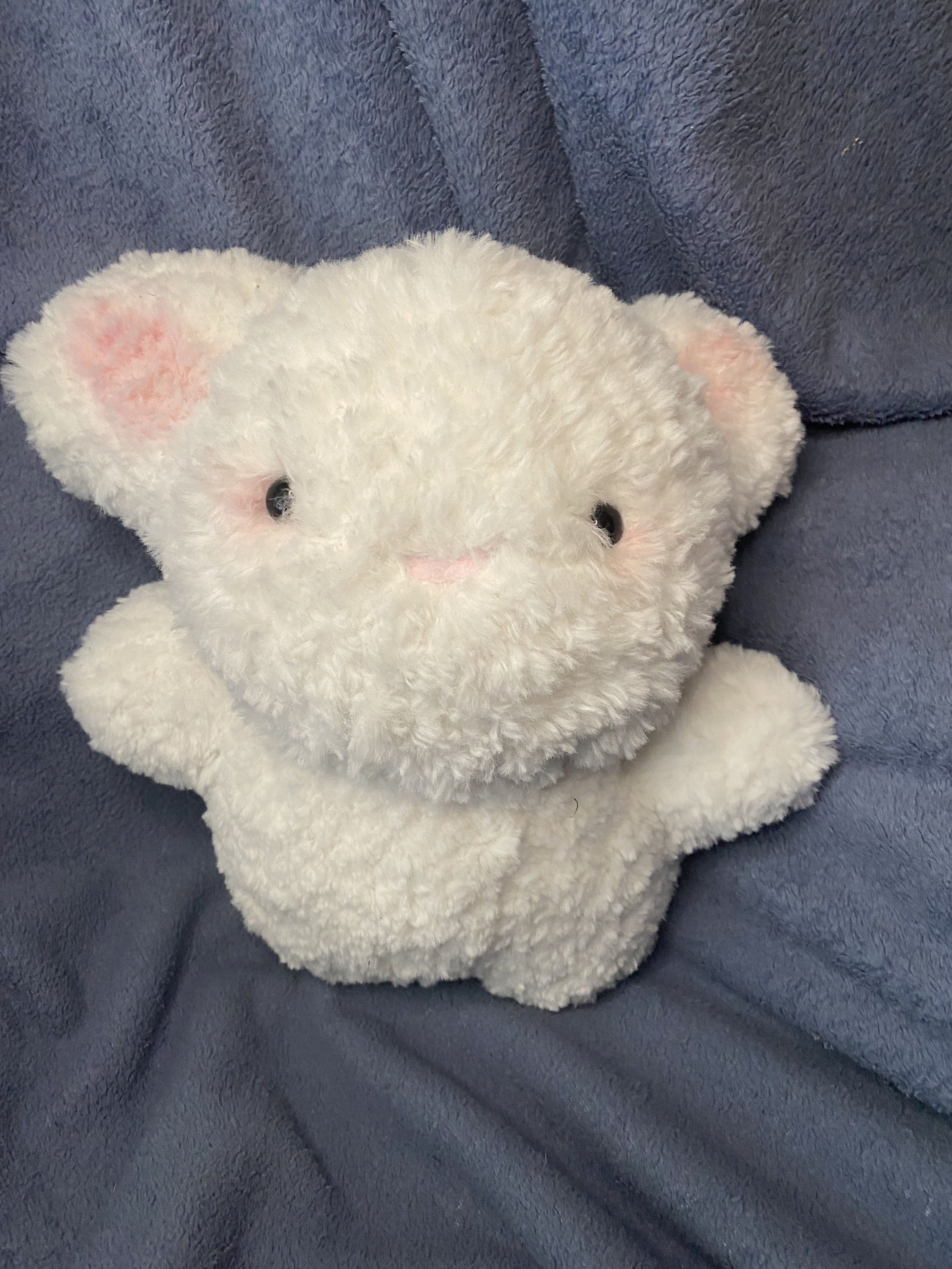 Fluffy Bunny Plush - Etsy