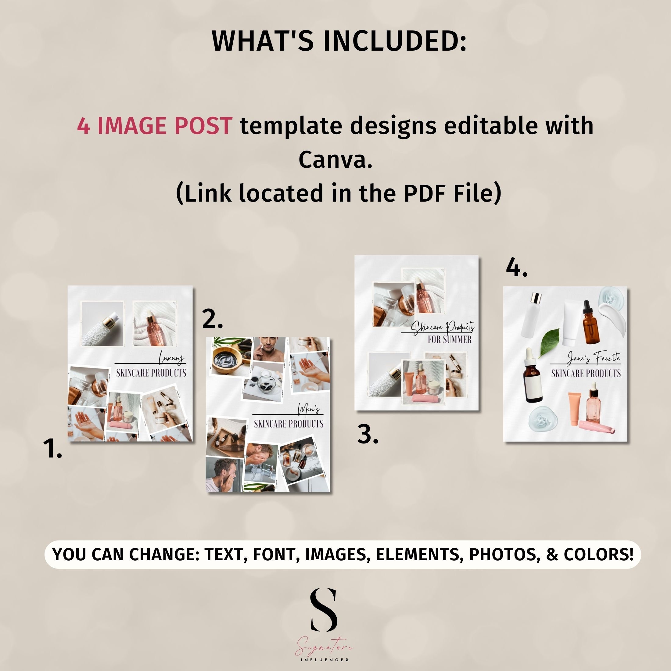 Kit of Amazon Influencer Store Banner and Associate Products Display ...