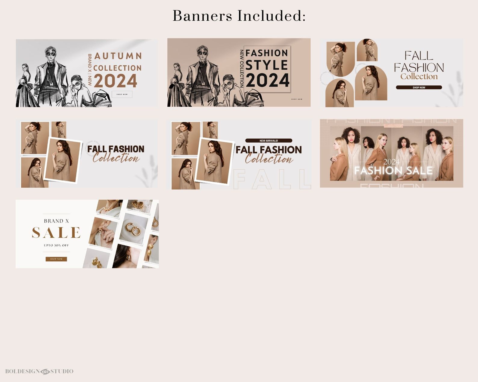 Shopify Website Banner Template Neutral | Canva Shopify Theme Design ...