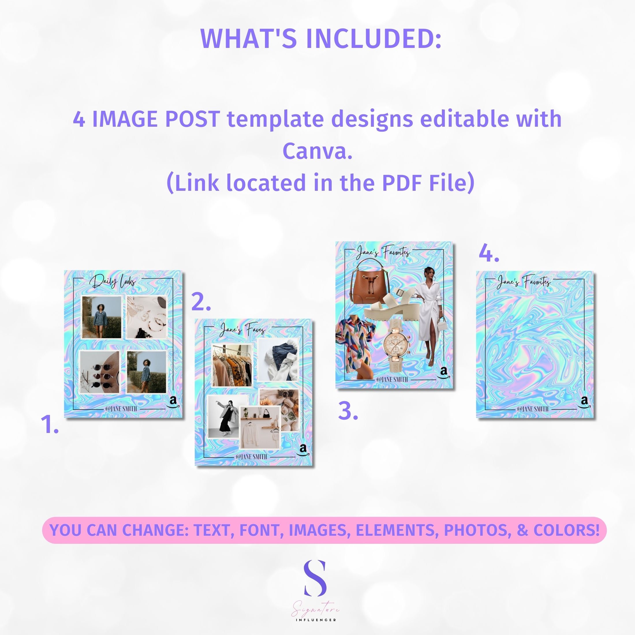 Kit of Amazon Influencer Store Banner and Associate Products Display ...