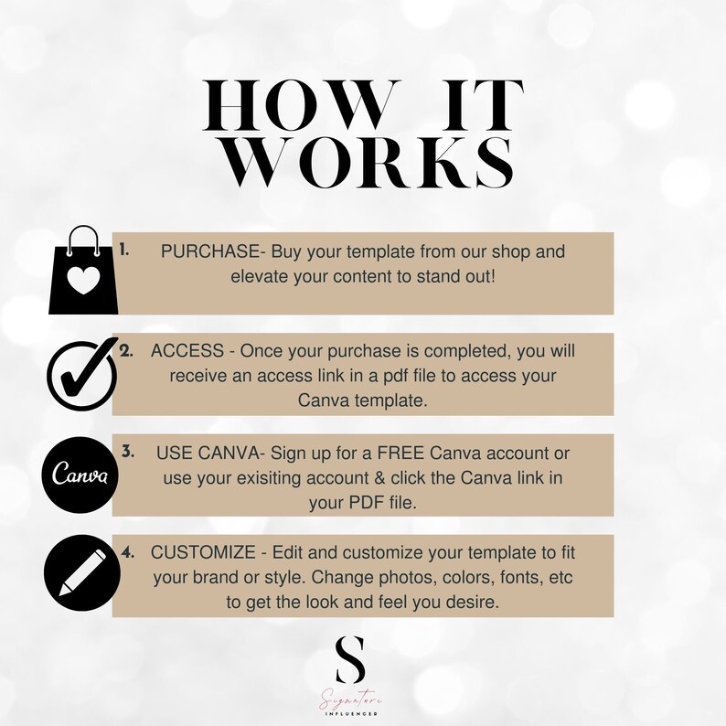 Amazon Influencer Store Kit, Banner & Post Templates (canva) - Etsy