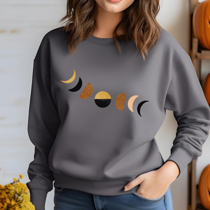 Fases lunares svg, Fase lunar png, Luna creciente svg, Mística svg ...