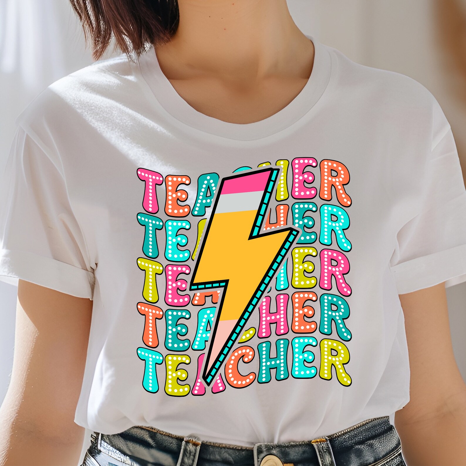 Retro Teacher Png, Teacher Life Png, Teacher Clipart, Teacher Svg ...