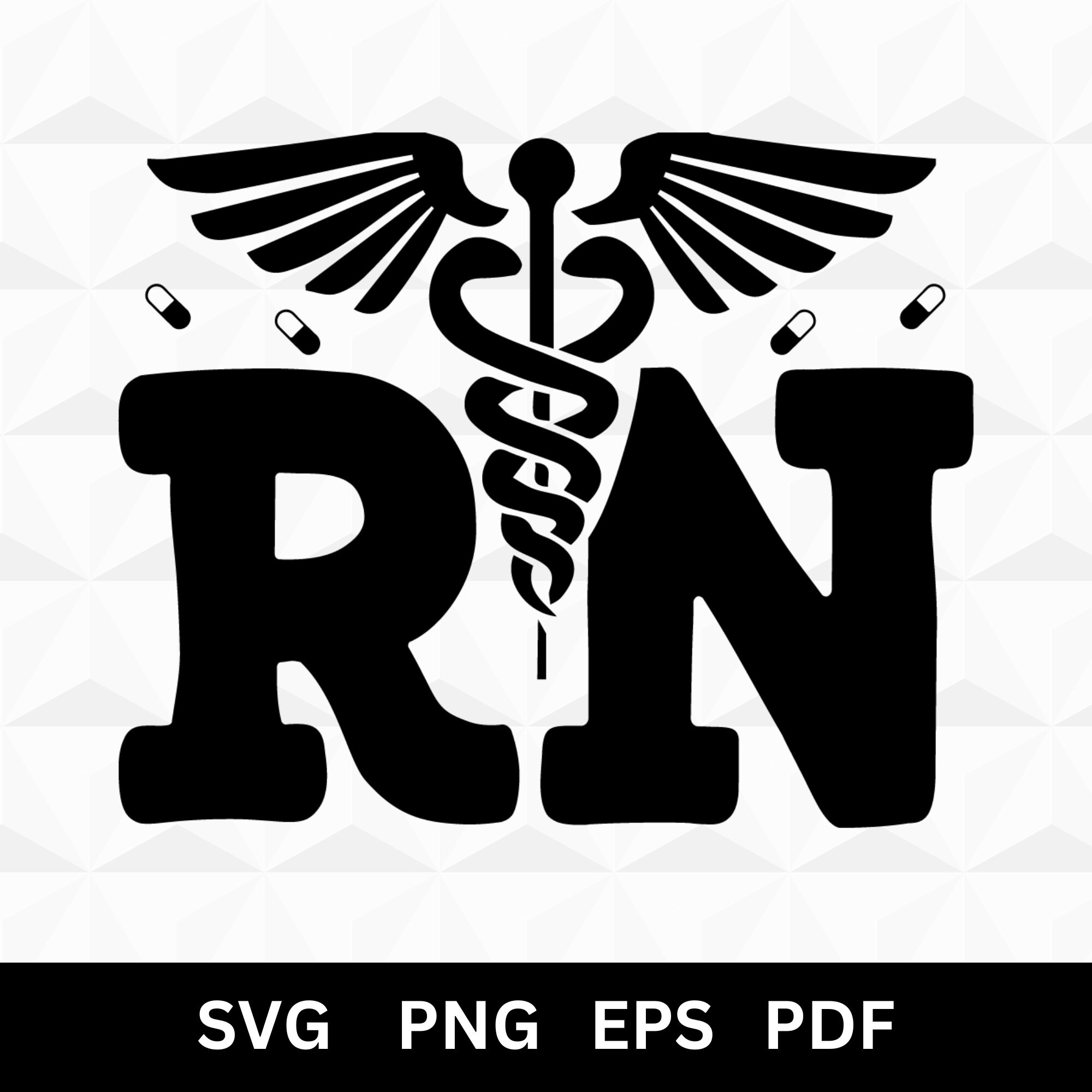 Registered Nurse Svg, RN Svg, Medical Symbol Svg, Nursing Svg ...