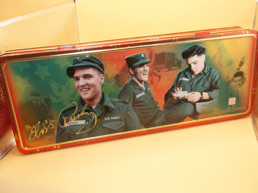 Vintage Elvis Candy Tins 2 2000 and 2002 - Etsy