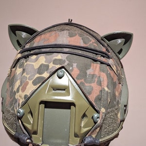 3D Printed Tactical Helmet Cat Ears Attachment - Etsy