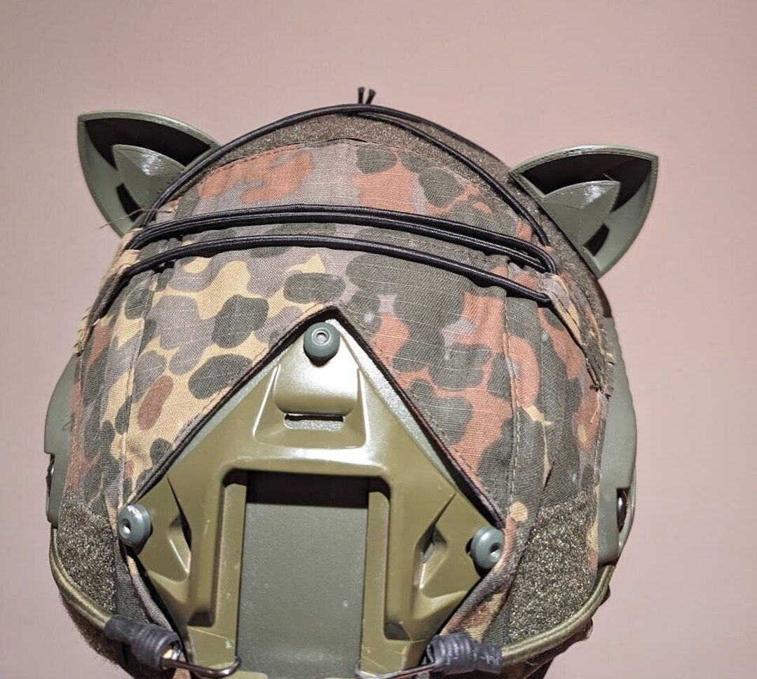 3D Printed Tactical Helmet Cat Ears Attachment - Etsy