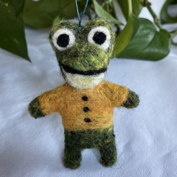 Needle Felt Frog - Etsy
