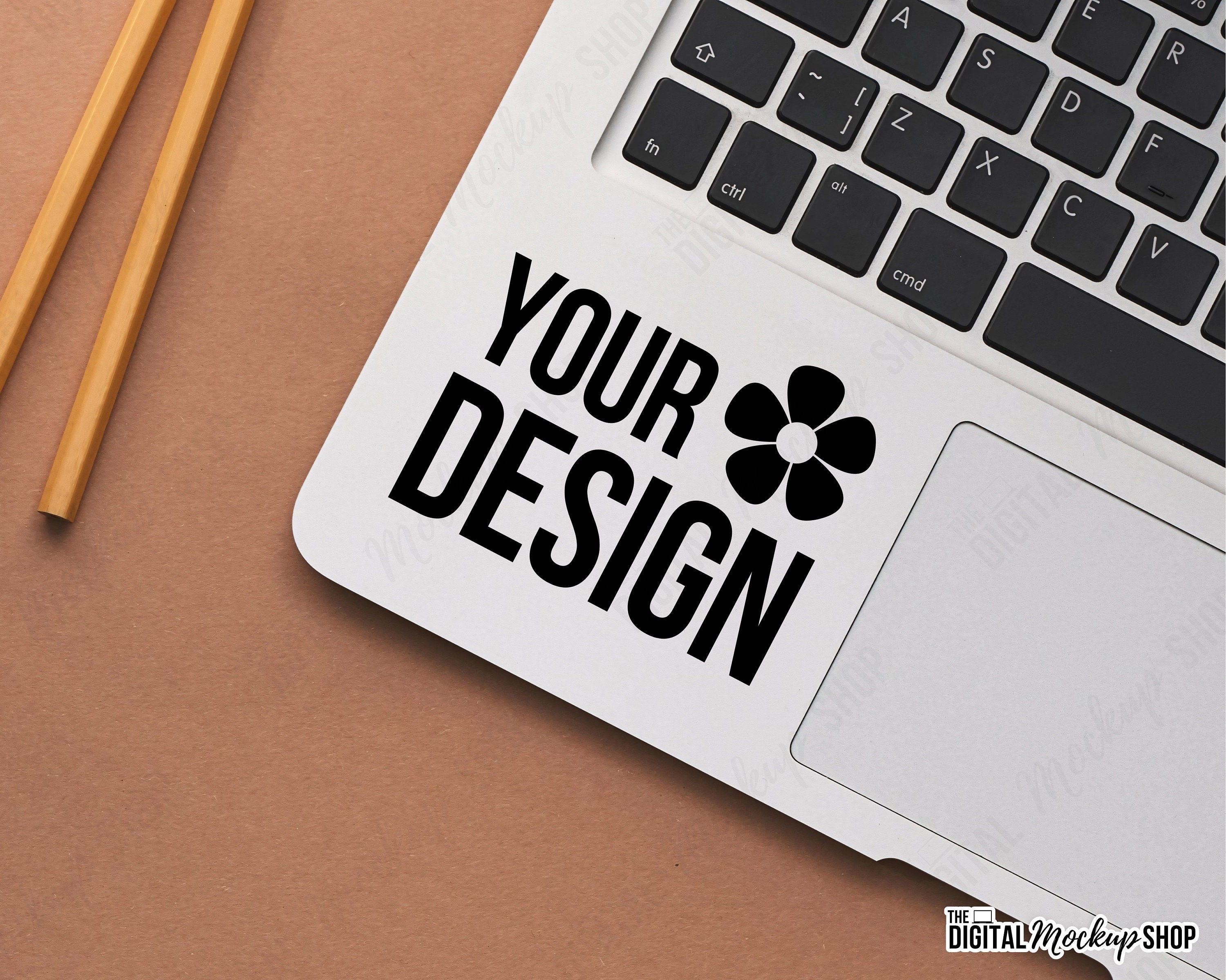 Laptop Mockup MacBook Mockup Laptop Sticker Mockup Sticker Decal Mockup ...
