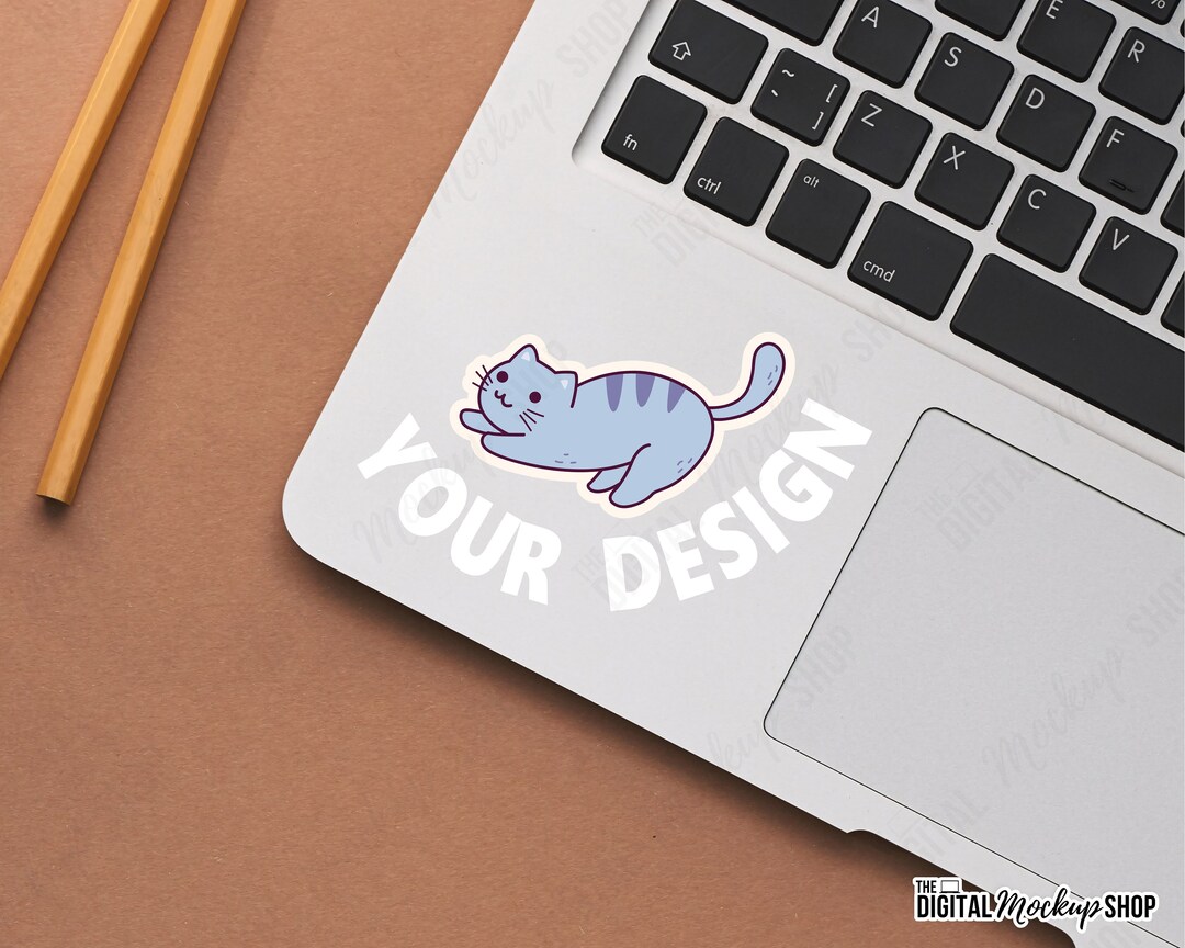 Laptop Mockup | MacBook Mockup | Laptop Sticker Mockup | Sticker Decal ...