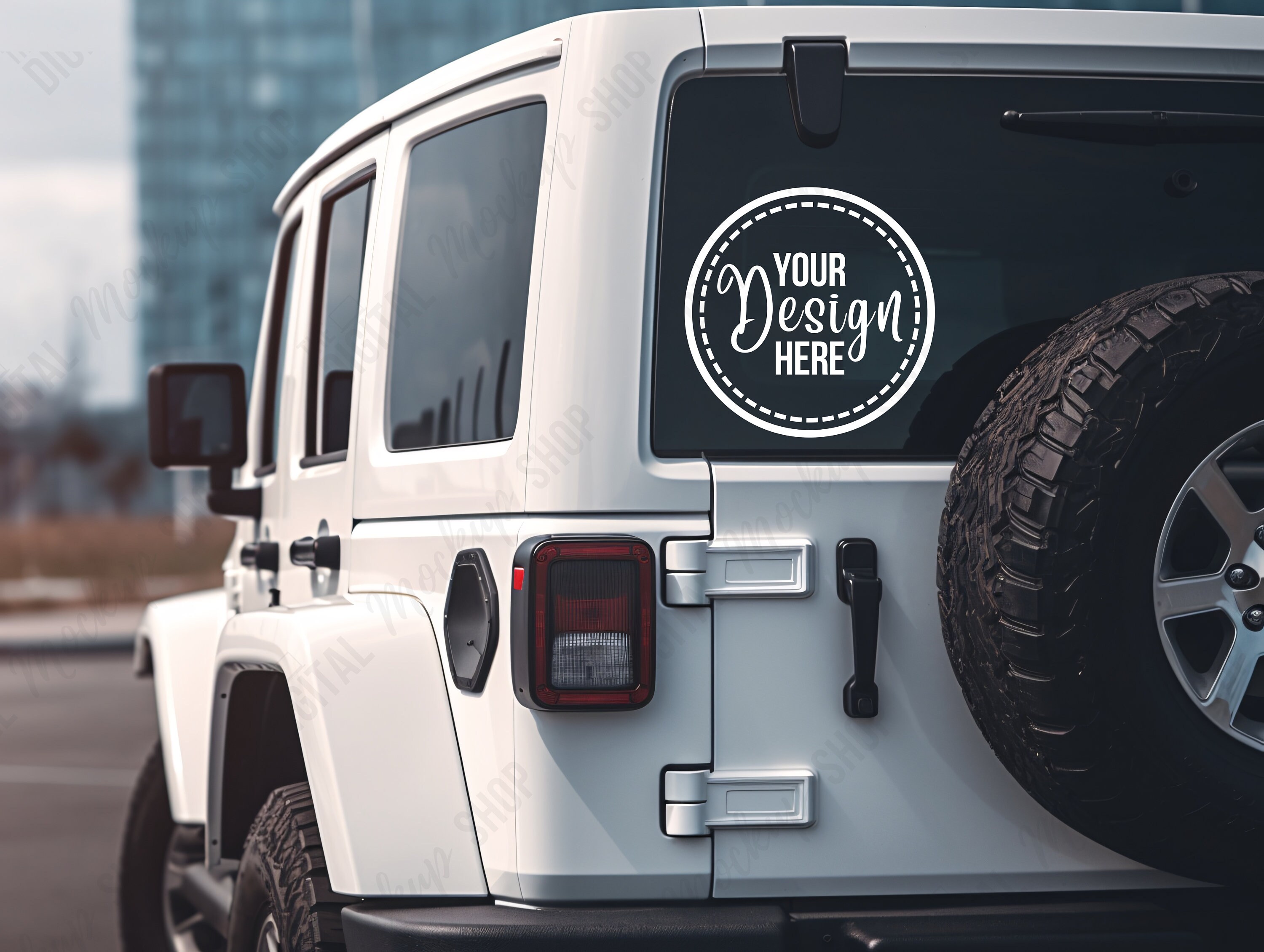 Car Window Mockup Car Sticker Mockup Rear Window Mockup - Etsy Australia