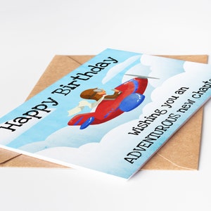 Printable Airplane Birthday Card | Digital Greeting Card | Instant ...