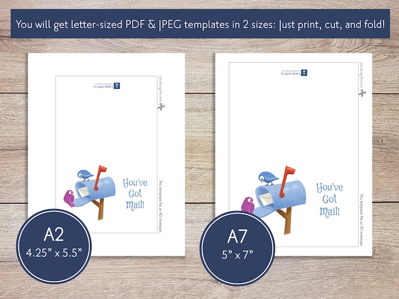 Printable Bird Friendship Card | Digital Greeting Card | Instant ...