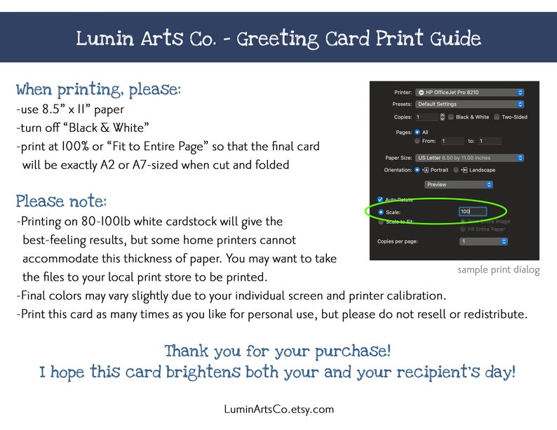 Printable Heart Thank You Card | Digital Greeting Card | Instant ...