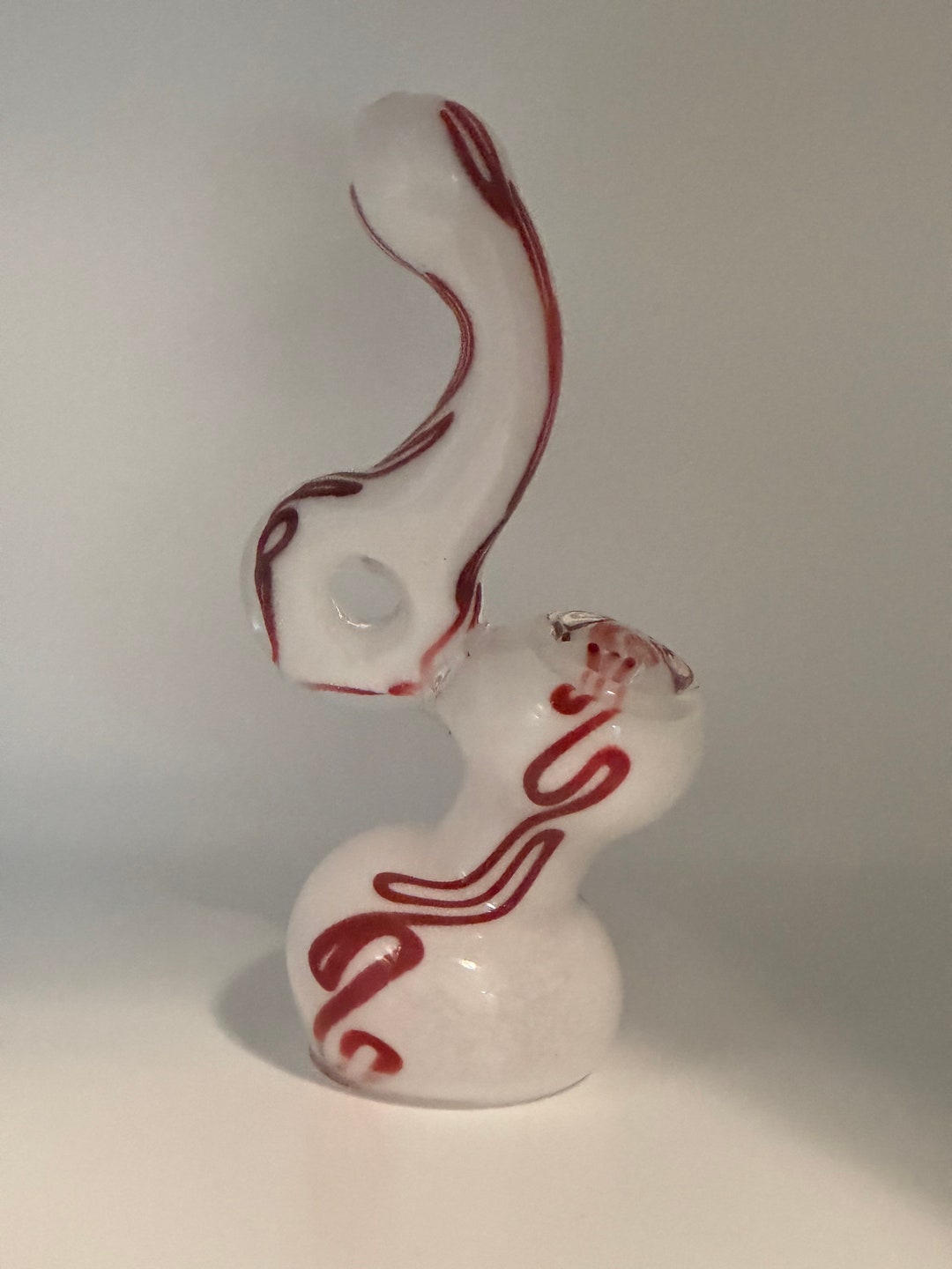 Hammer Style Glass Pipe Inside Out & Frit Work 7 Inches - Etsy