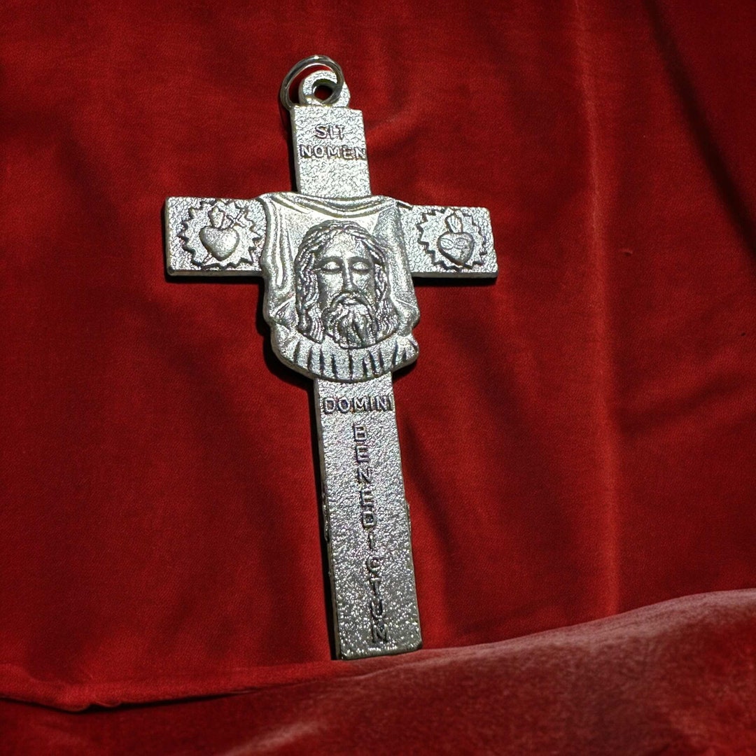 Holy Face Reparation Cross - Etsy