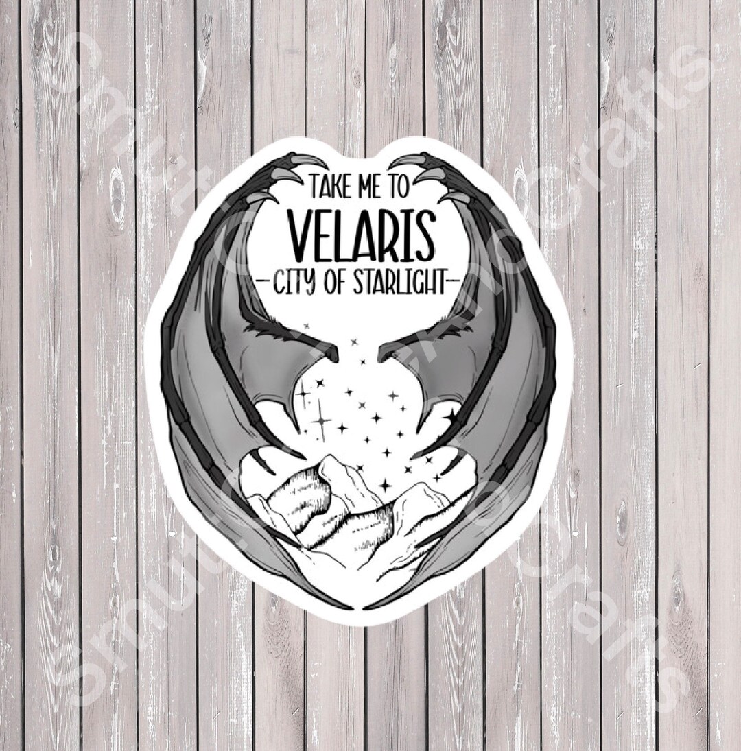 Velaris City of Starlight Sticker ACOTAR - Etsy