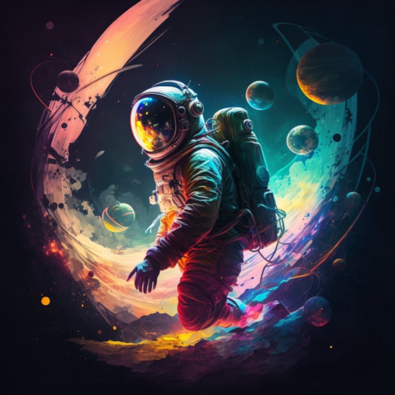 Drifting Astronaut, Downloadable Wall Art, - Etsy Drifting Astronaut, Downloadable Wall Art, - Etsy