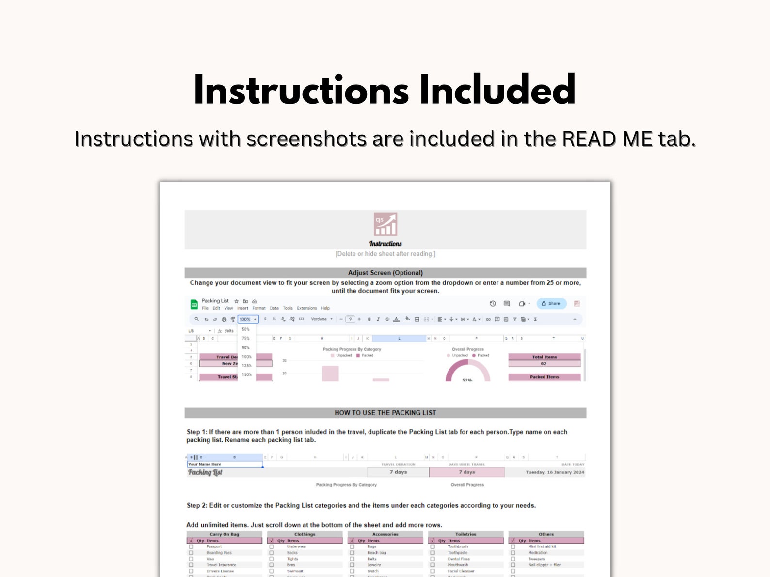 Travel Planner Spreadsheet Google Sheets, Travel to Do List, Travel ...