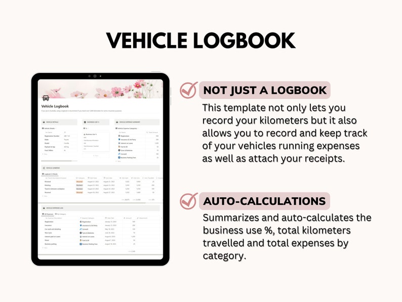 Tax Deductions Tracker Notion Template for Individuals, Tax Cheat Sheet ...