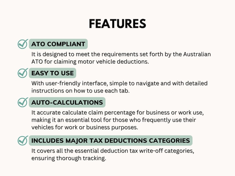 Vehicle Logbook Australia, Mileage and Expense Tracker - Google Sheets ...
